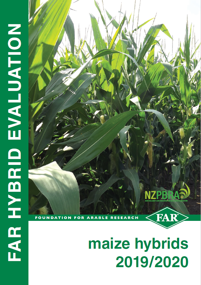 FAR Research | Maize Hybrid Evaluation Booklet 2019/2020