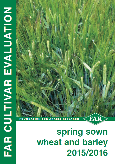 FAR Research | 2015/16 Spring Cultivar Book